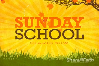 Fall Sunday School Video | Church Motion Graphics