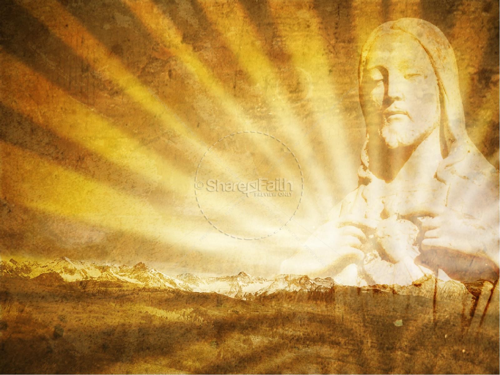 Christ The King Powerpoint Background