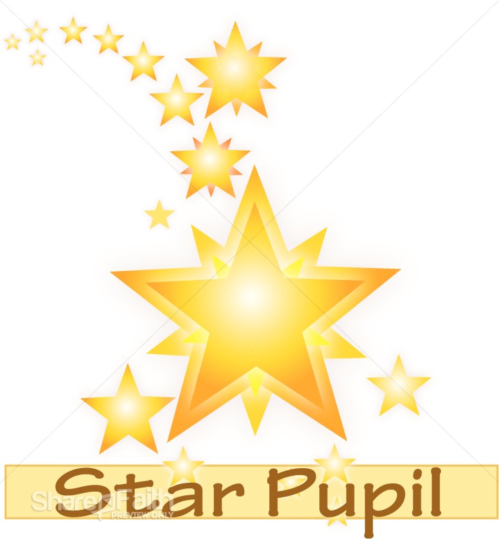 Star Pupil | Childrens Church Clipart