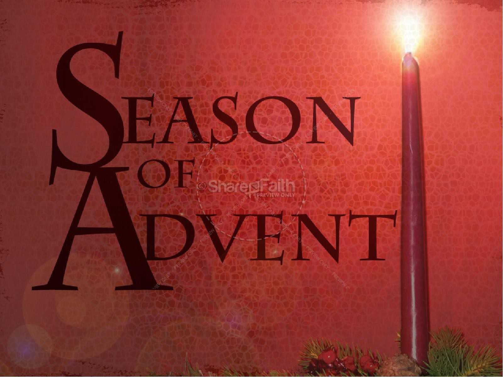 ShareFaith Media » Season of Advent PowerPoint – ShareFaith Media