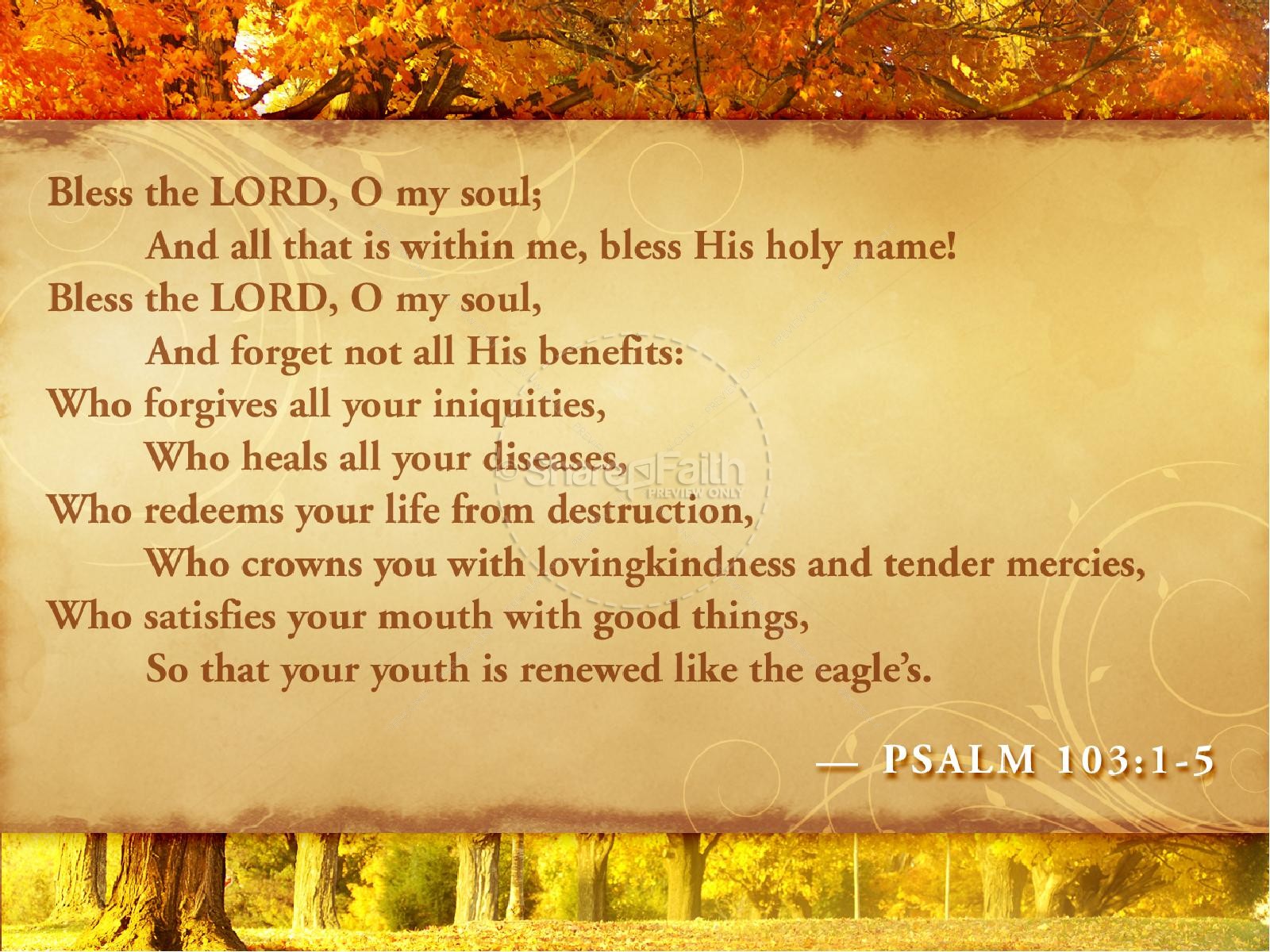 ShareFaith Media Bless The Lord Sermon PowerPoint ShareFaith Media
