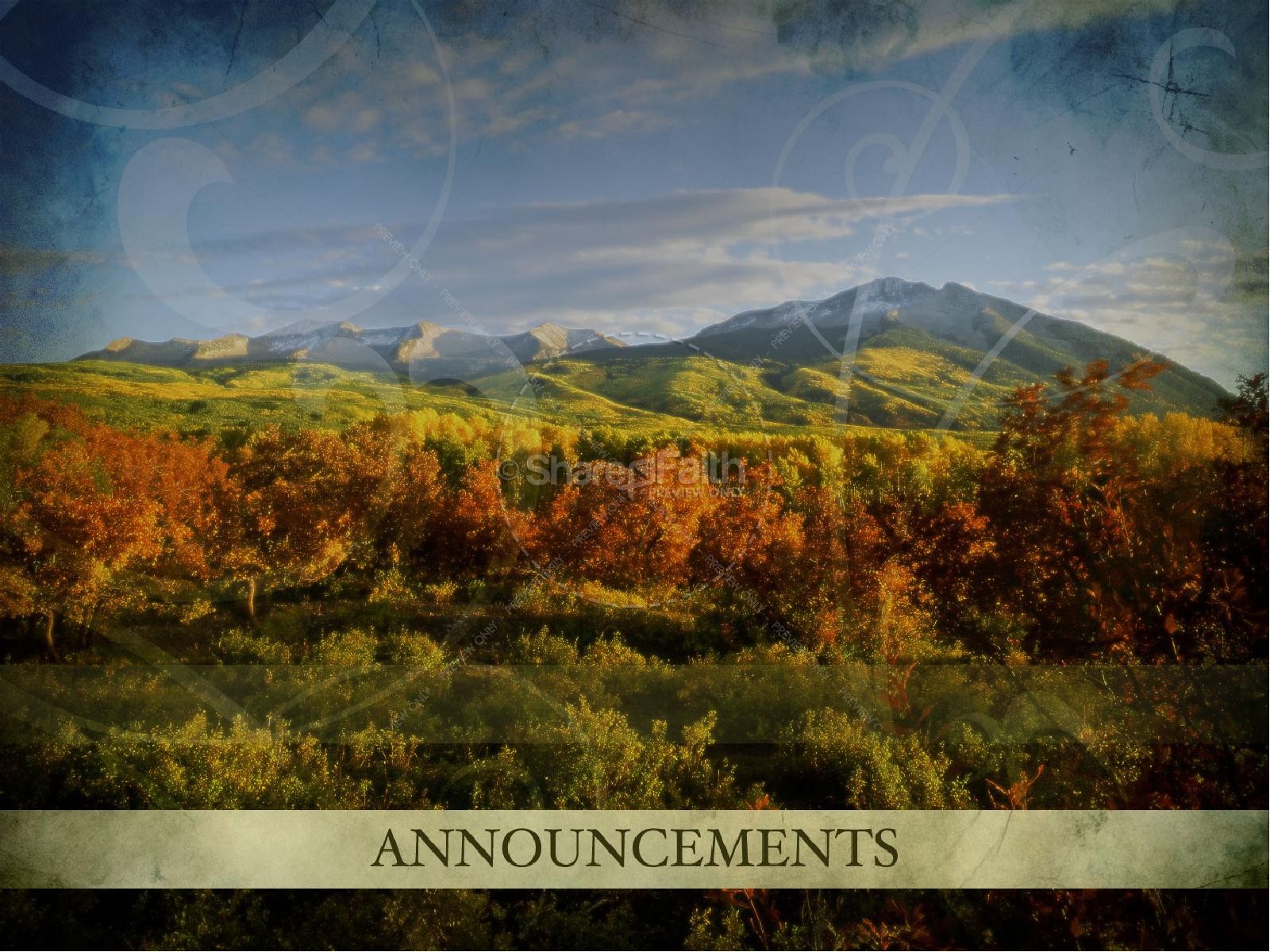 ShareFaith Media » Fall Nature Scene PowerPoint Template – ShareFaith Media