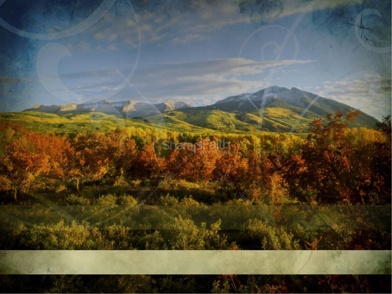 ShareFaith Media » Fall Nature Scene PowerPoint Template – ShareFaith Media