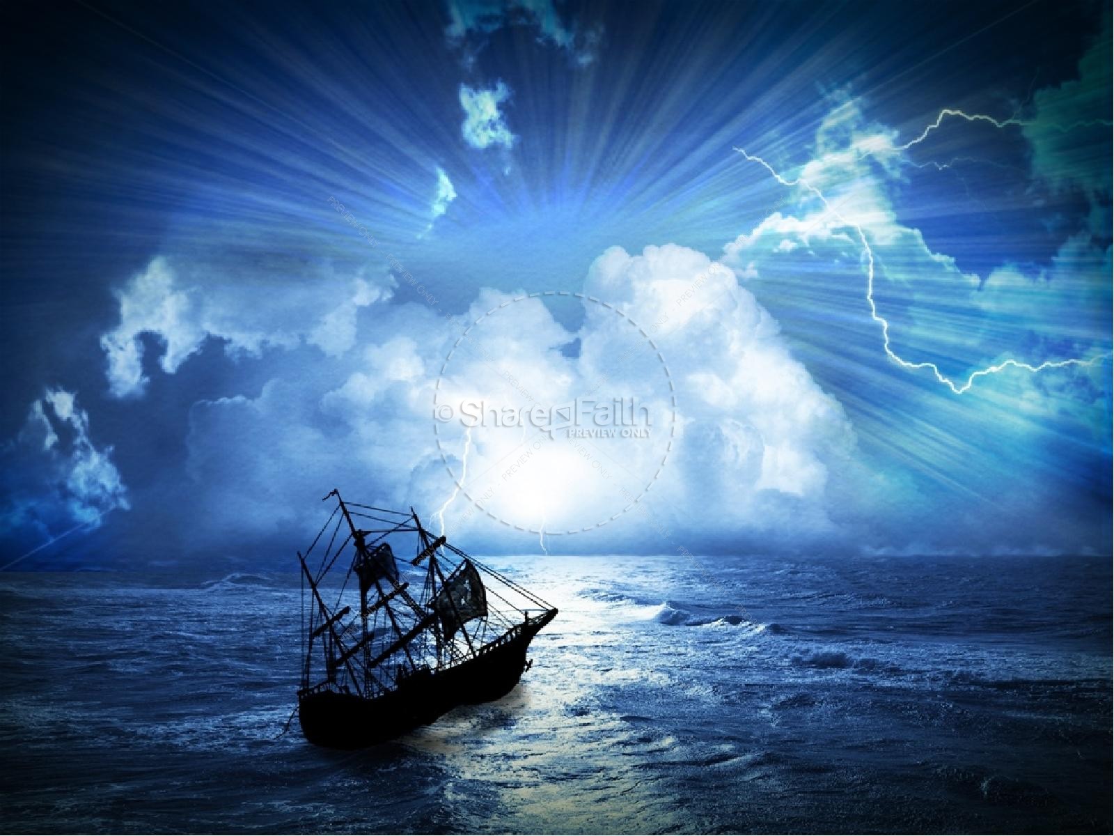 Storm PowerPoint Sermon Template