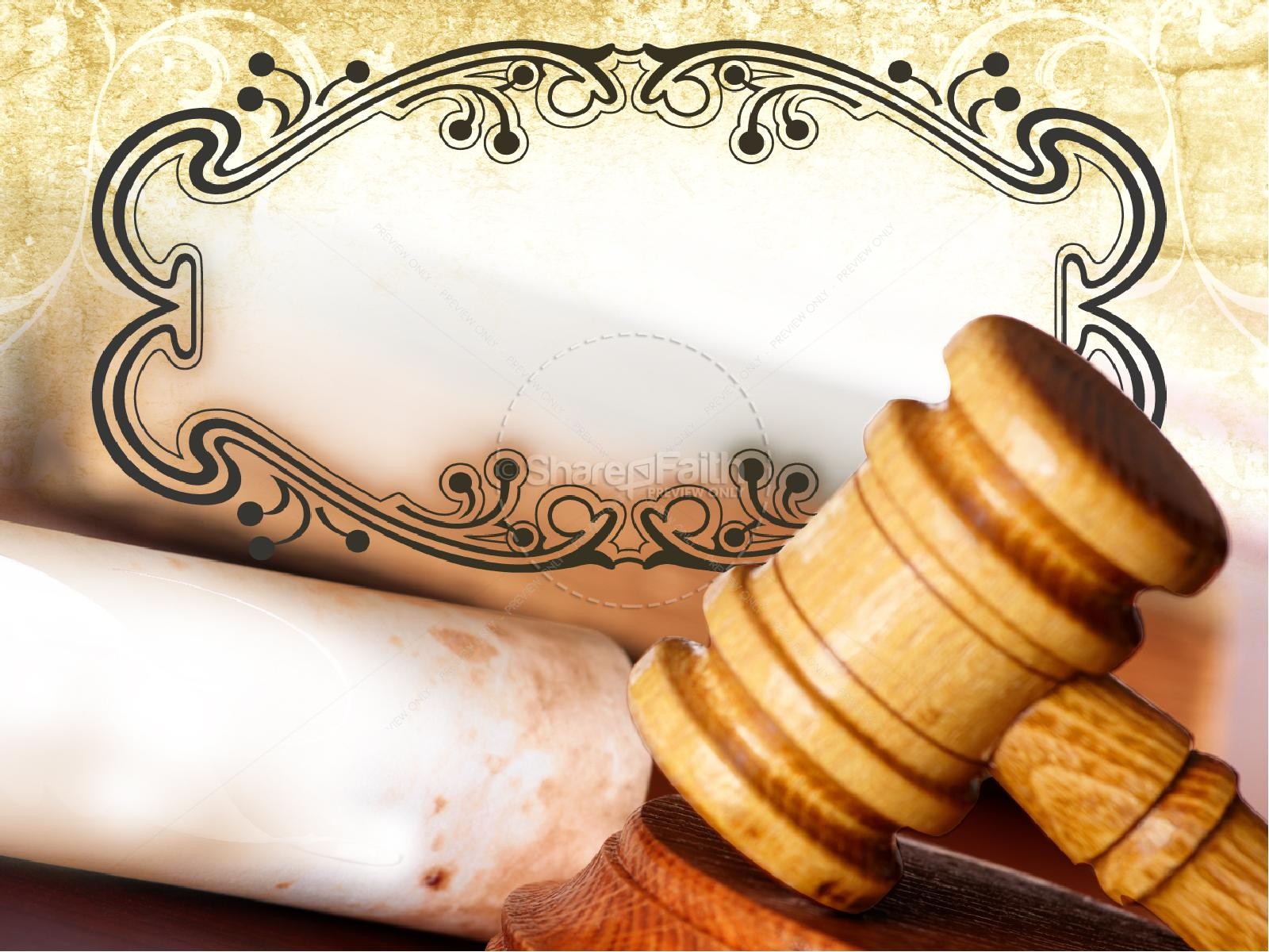 ShareFaith Media » Judge PowerPoint Sermon – ShareFaith Media