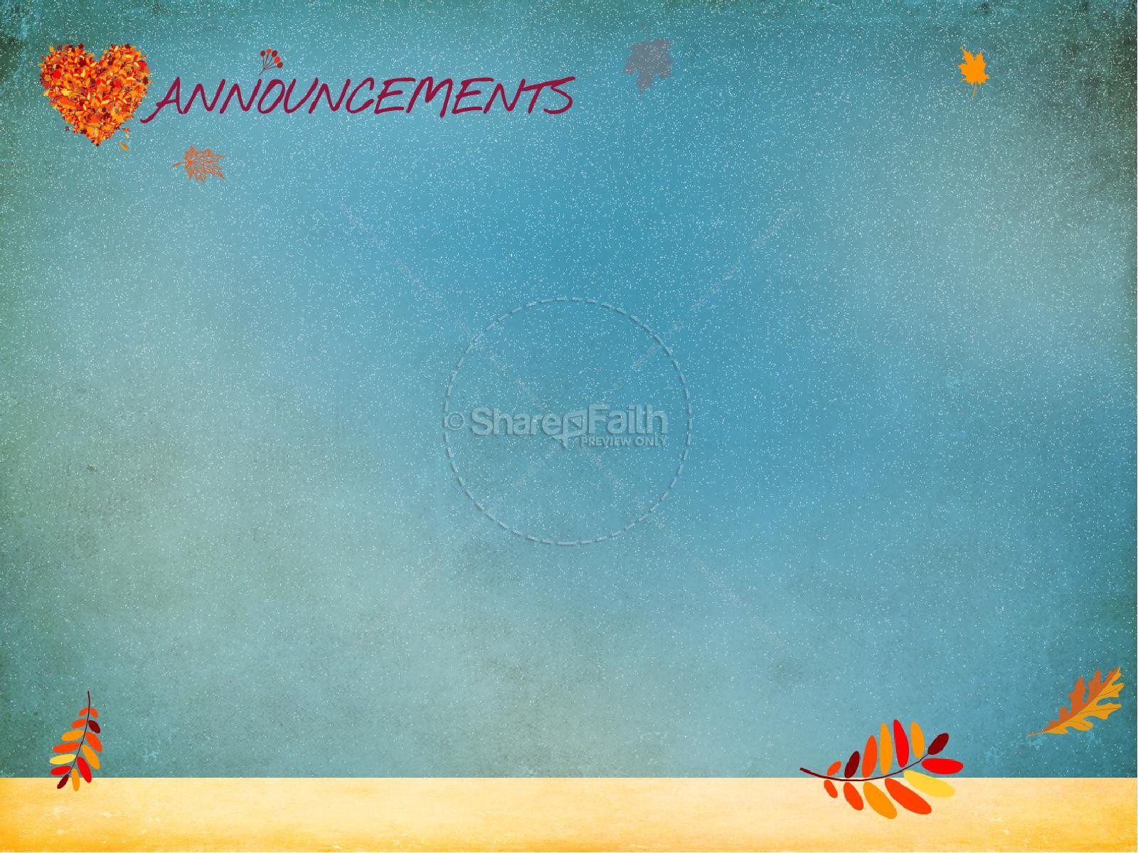 ShareFaith Media » Fall Into Grace Church PowerPoint – ShareFaith Media