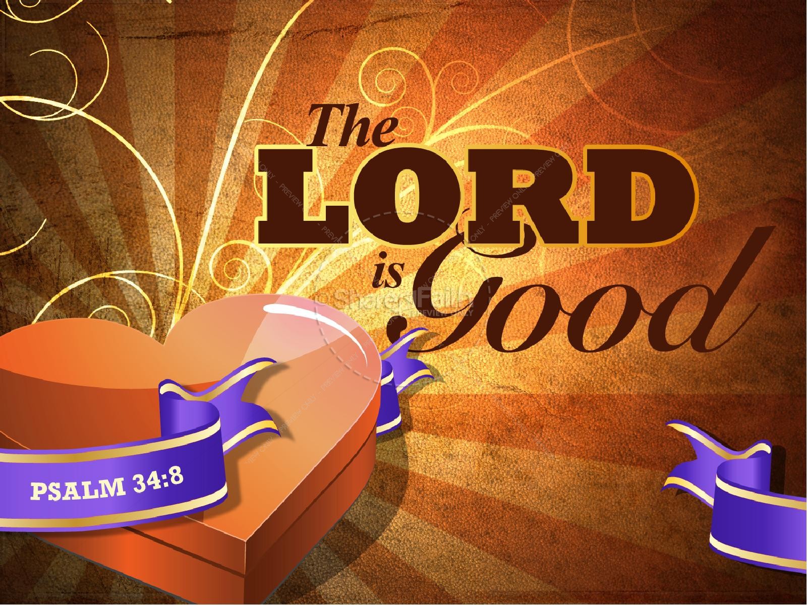 ShareFaith Media » The Lord is Good PowerPoint Sermon Template ...