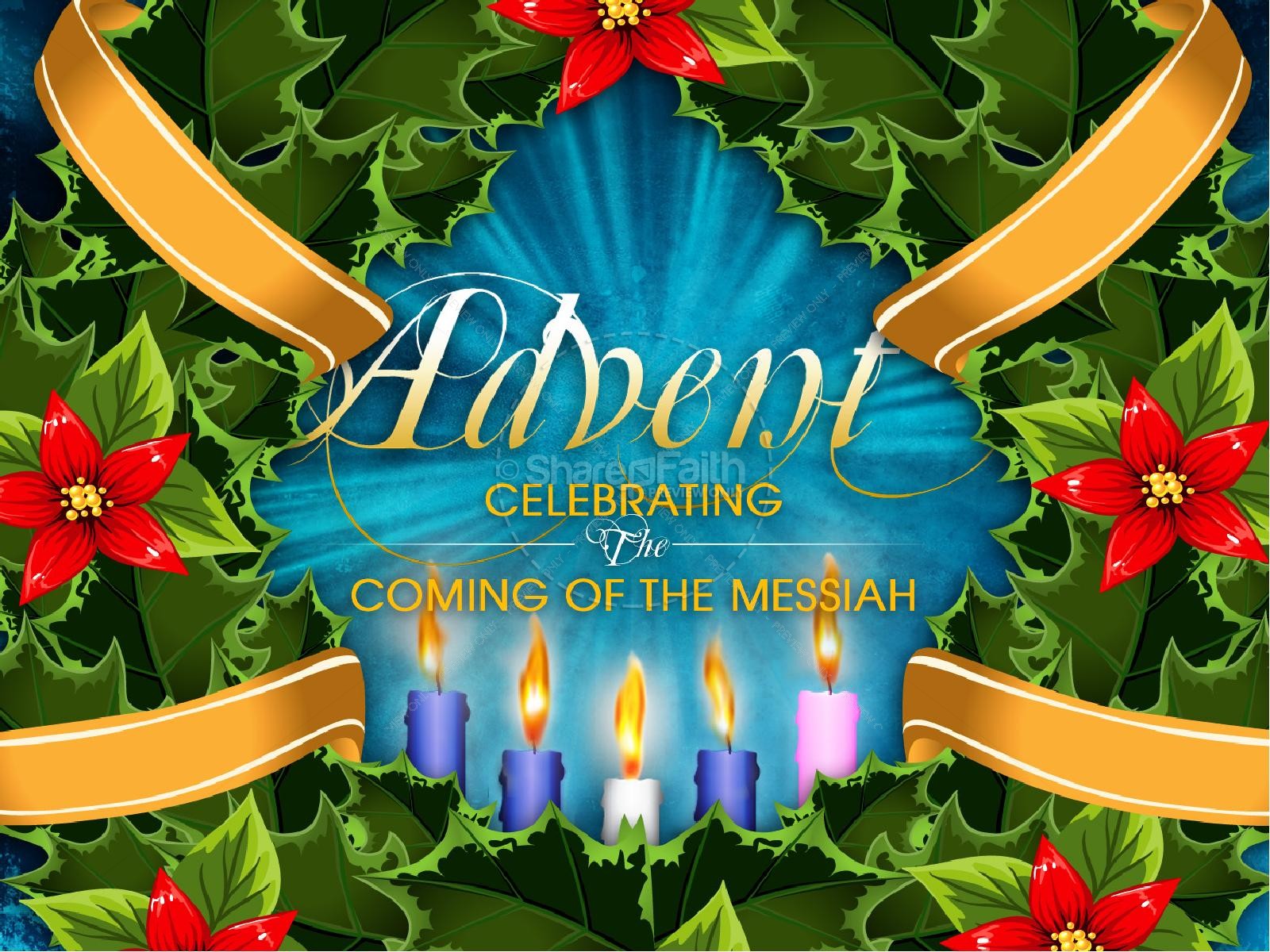 ShareFaith Media » Advent Candles PowerPoint Template – ShareFaith Media