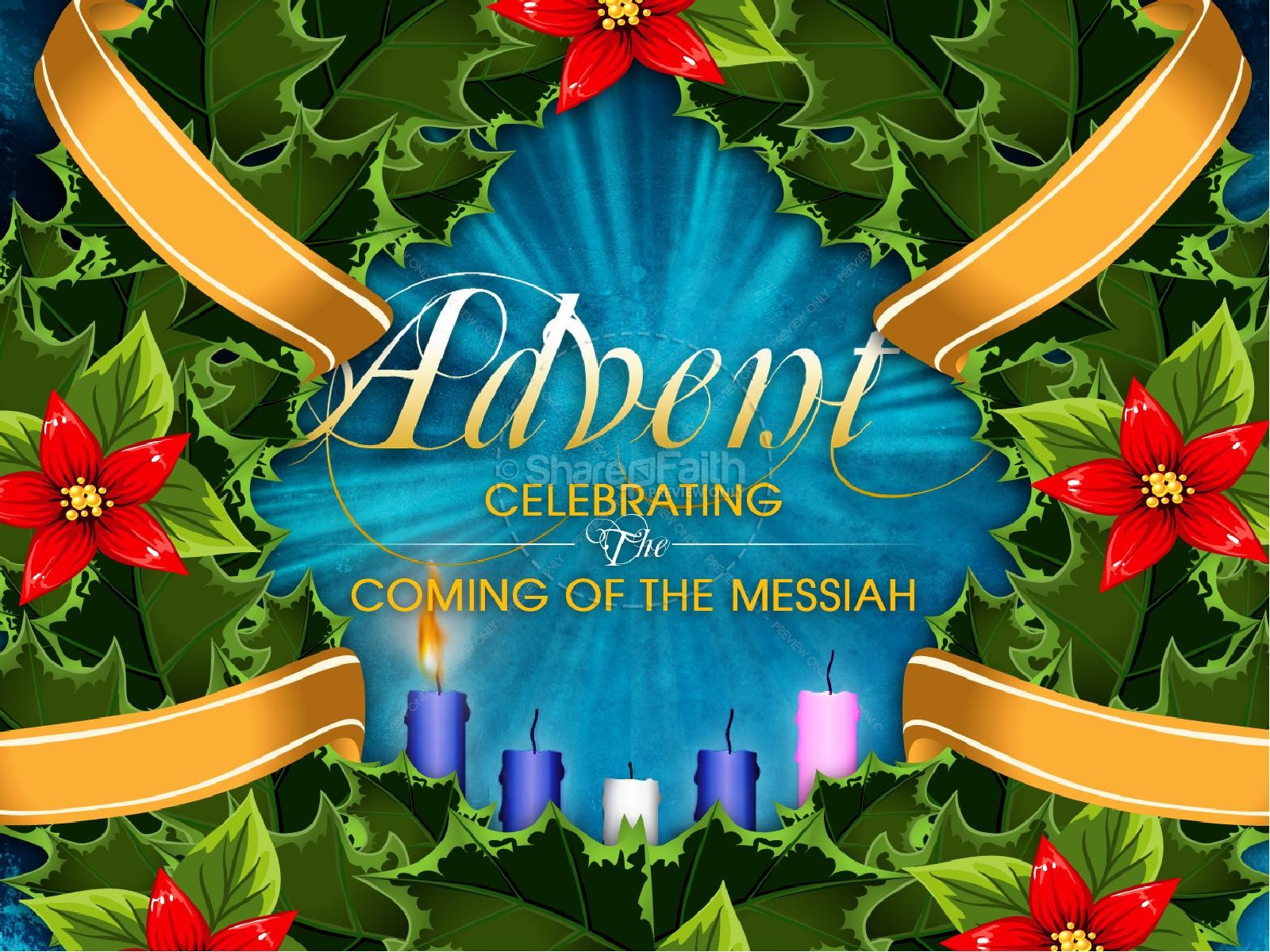 ShareFaith Media » Advent Candles PowerPoint Template – ShareFaith Media