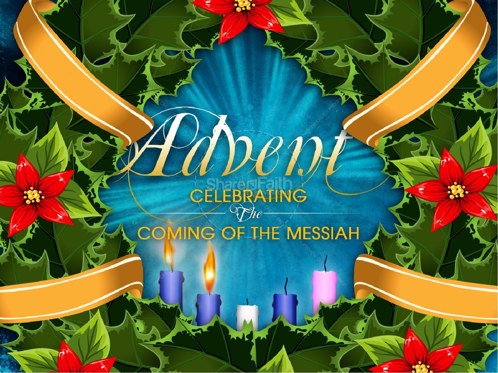 ShareFaith Media » Advent Candles PowerPoint Template – ShareFaith Media