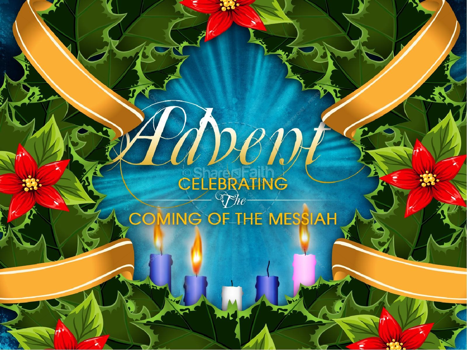 ShareFaith Media » Advent Candles PowerPoint Template – ShareFaith Media