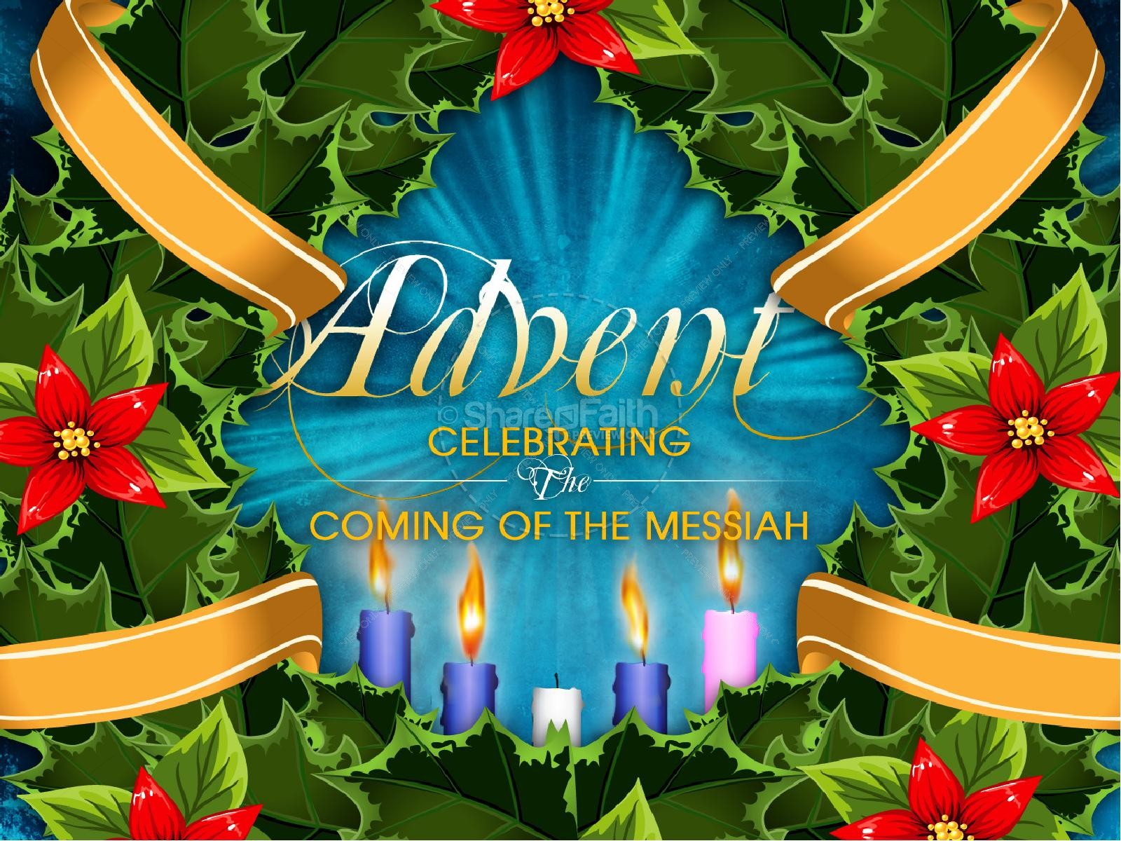 ShareFaith Media » Advent Candles PowerPoint Template – ShareFaith Media
