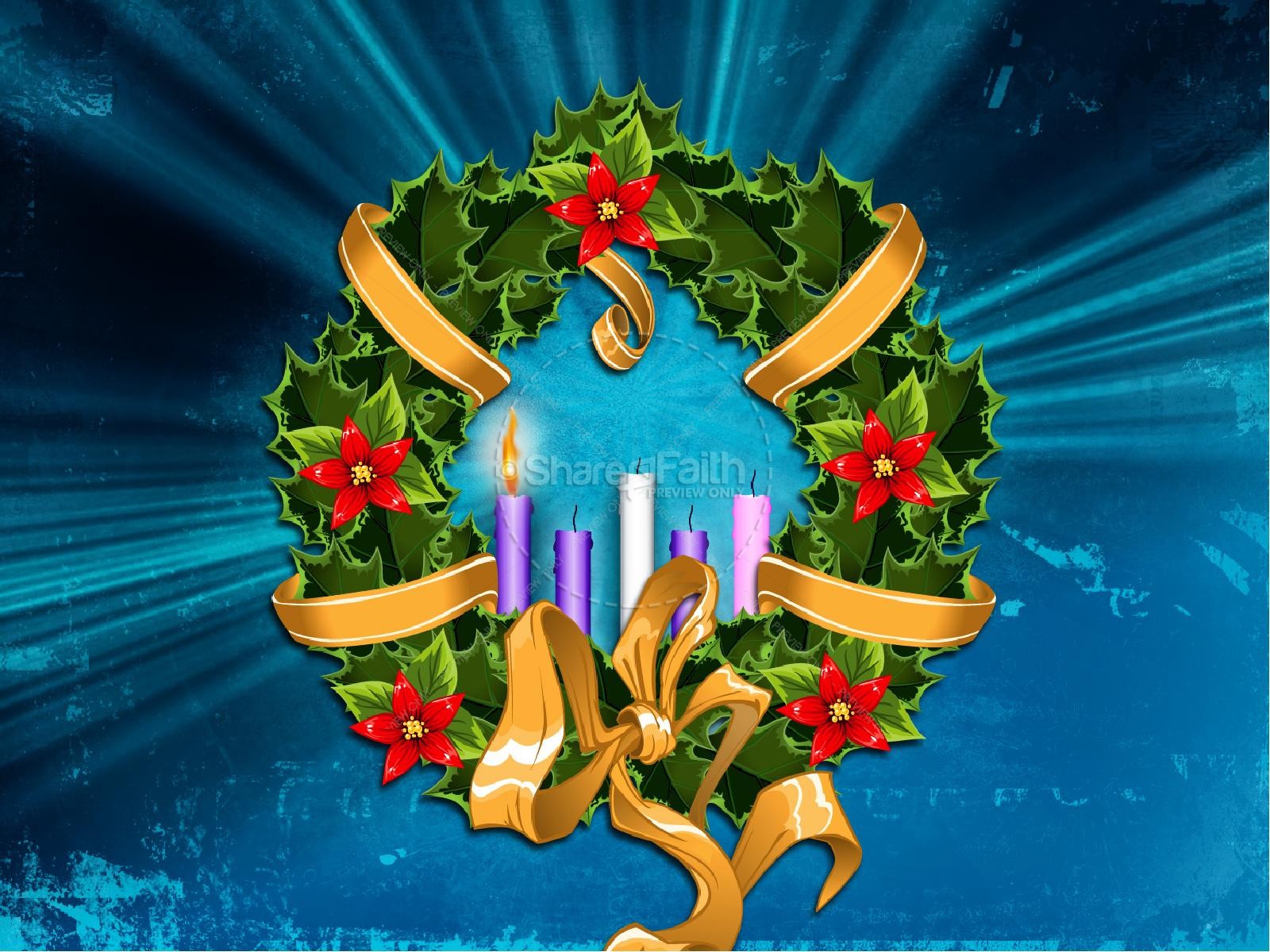 ShareFaith Media » Advent Candles PowerPoint Template – ShareFaith Media