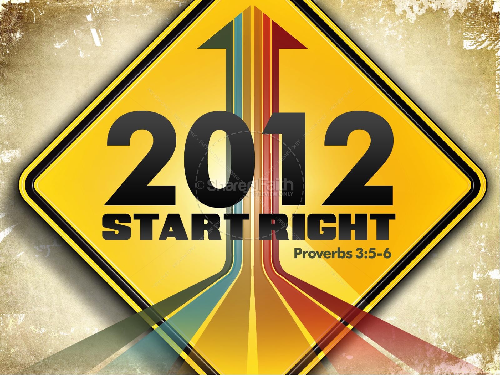 ShareFaith Media » Start Right PowerPoint Template – ShareFaith Media