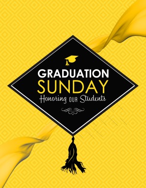 Graphic Church Graduation Party