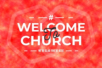 ShareFaith Media » Relationship Goals Red Welcome Church Motion Graphic ...
