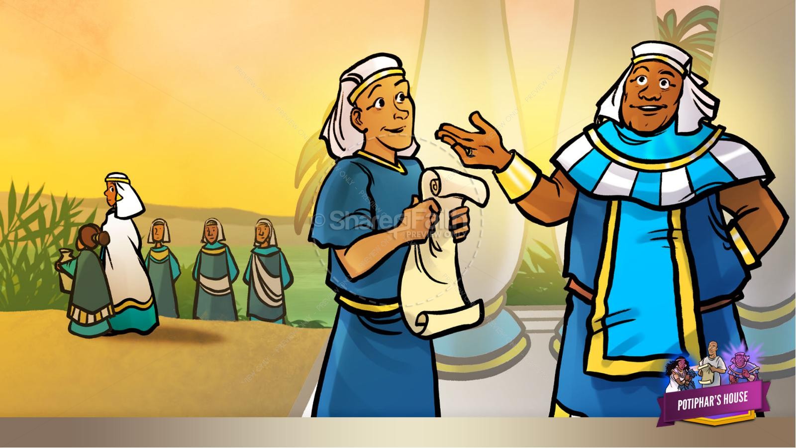 ShareFaith Media » Genesis 39 Potiphar’s House: Sunday School Lesson for Kids – ShareFaith Media
