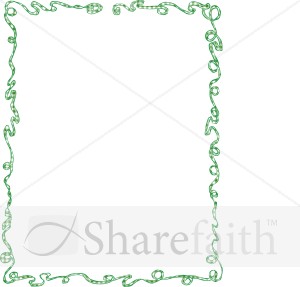 Decorative Email Border | Easter Borders